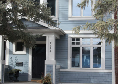 Hardie Siding Boothbay Blue - RidgeCrest Developments